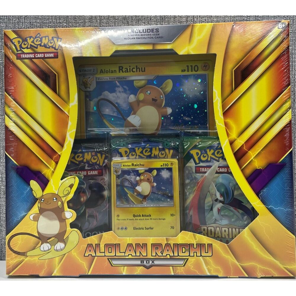 Pokemon - Alolan Raichu Box
