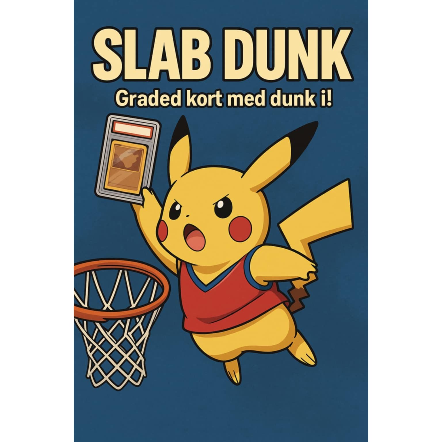 Pokemon - SLAB DUNK - Gradert Kort Mystery Event (40 spots)