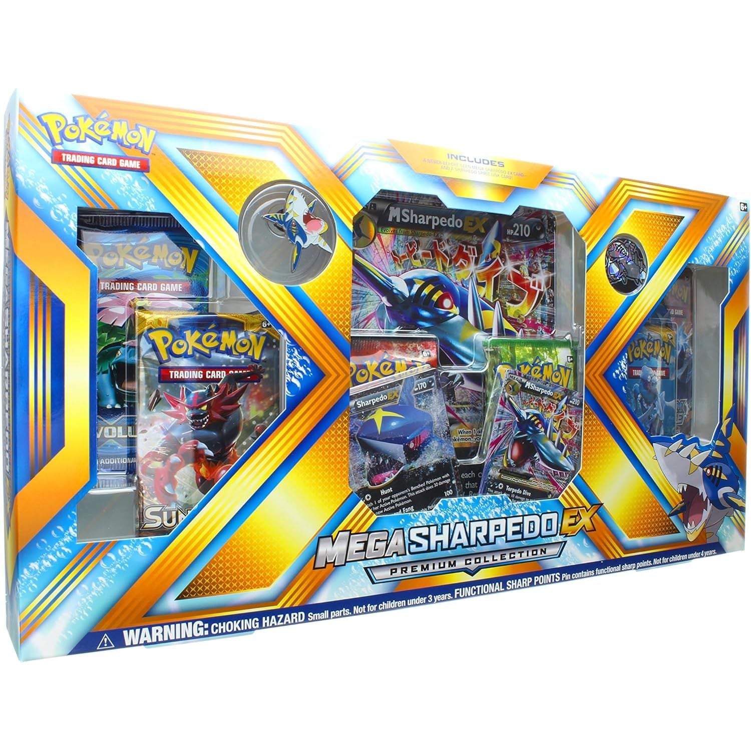 Pokemon - Mega Sharpedo Ex Premium Collection