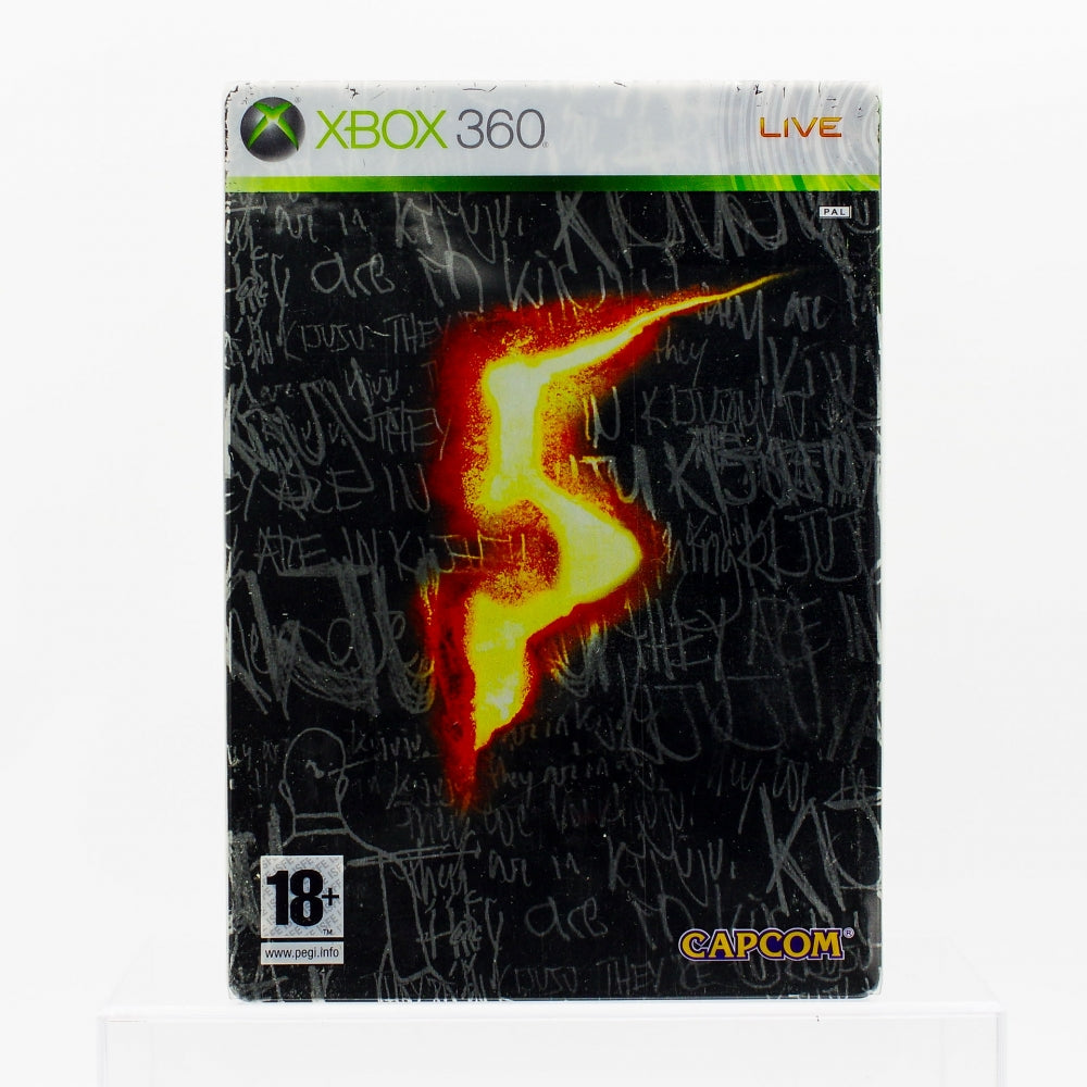 Resident Evil 5 STEELBOOK - Xbox 360
