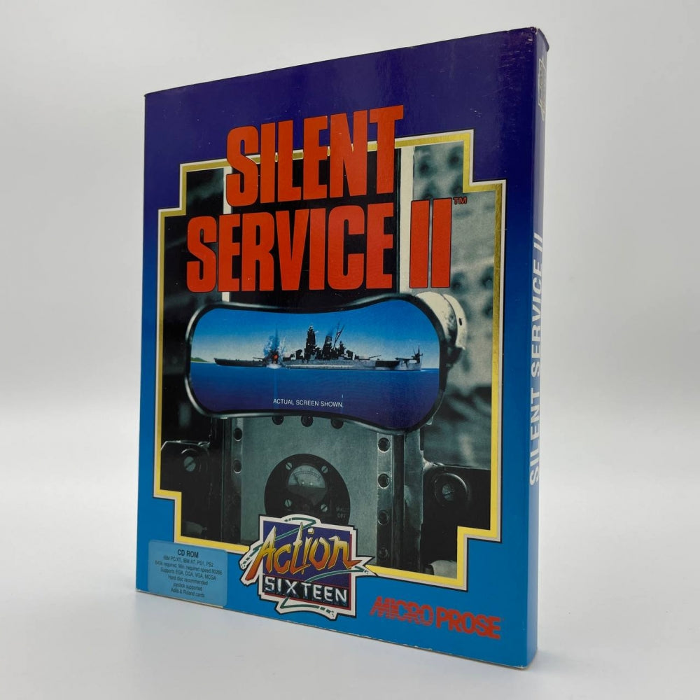 Silent Service II - Big Box PC spill